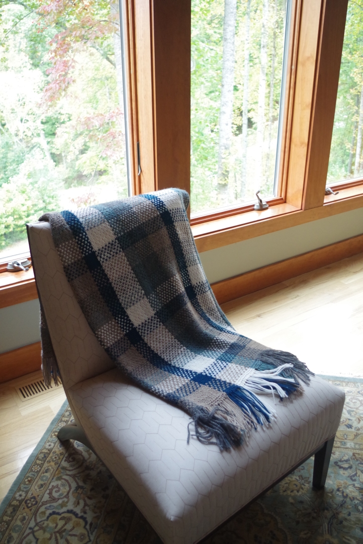 Reems Creek Chronicles: I knitted plaid!