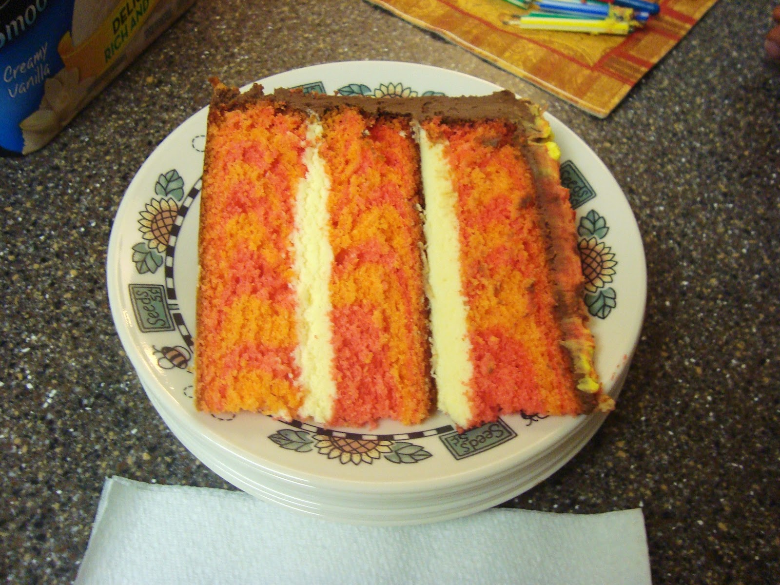 with hair disheveled: Eye of Sauron Cake