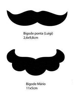 TATU-BOLINHA DECORAÇÃO: Moldes da festa Super Mário