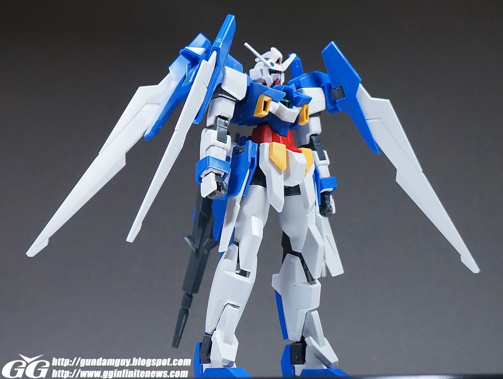 GUNDAM GUY: HG 1/144 Gundam AGE-2 Normal - Review Images by Gundam Guy