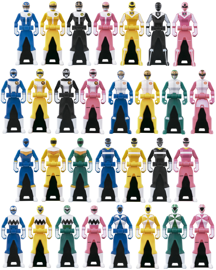 Henshin Grid: Complete your Ranger Key collection!