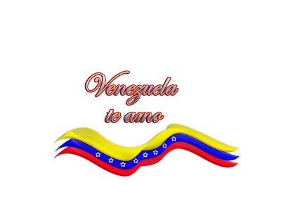 Sapitos Design: Venezuela te amo!