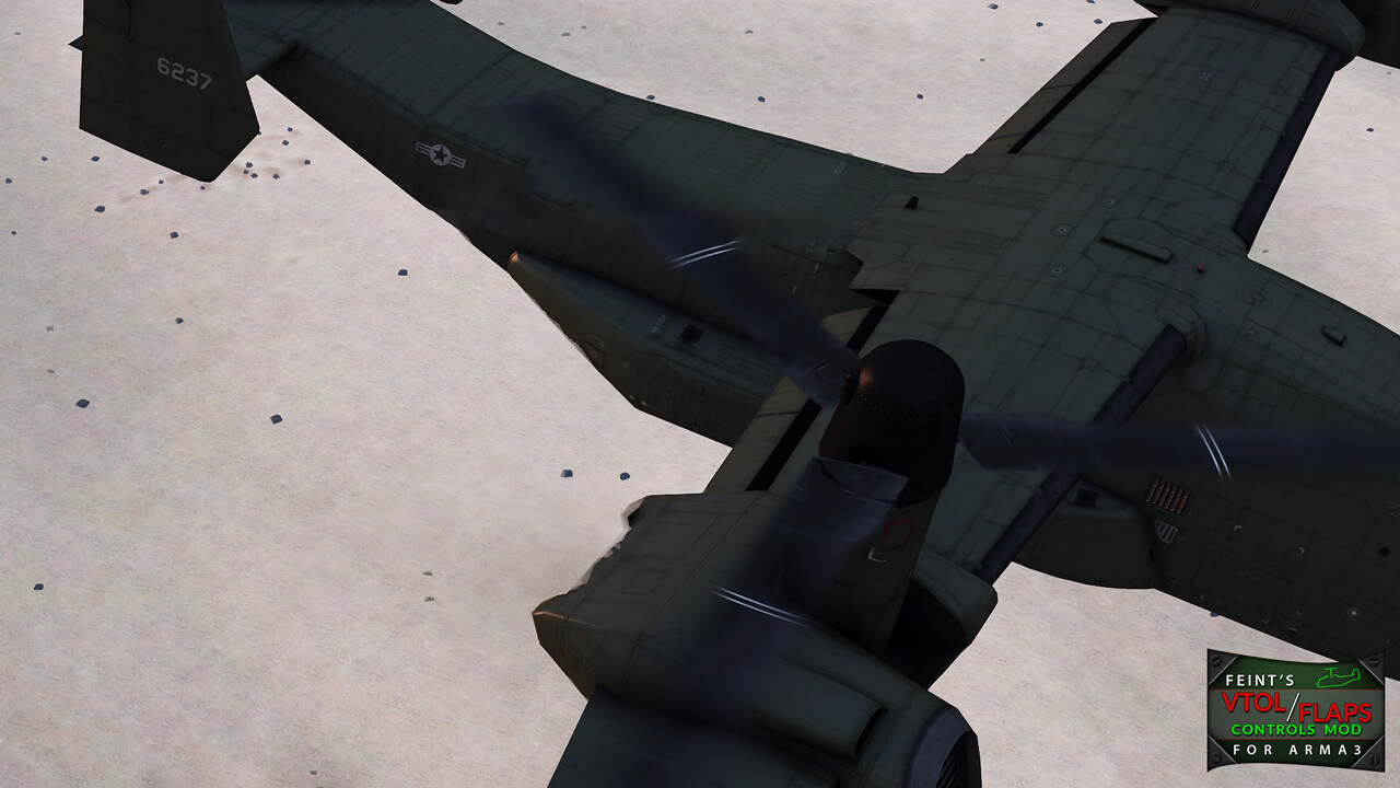 VTOL 機のエンジン軸を自在に変えられる Arma 3 用 VTOL / Flaps Controls MOD | 弱者の日記 ...
