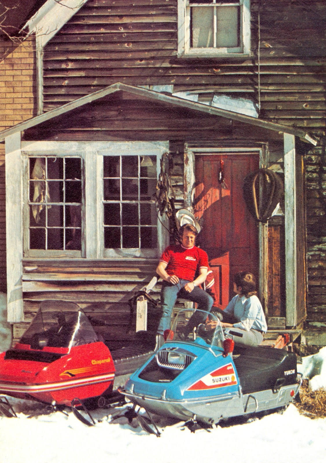 CLASSIC SNOWMOBILES OF THE PAST: 1974 SUZUKI AND CHAPARRAL SNOWMOBILES