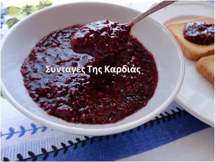 ΣΥΝΤΑΓΕΣ ΤΗΣ ΚΑΡΔΙΑΣ: Μαρμελάδα framboise