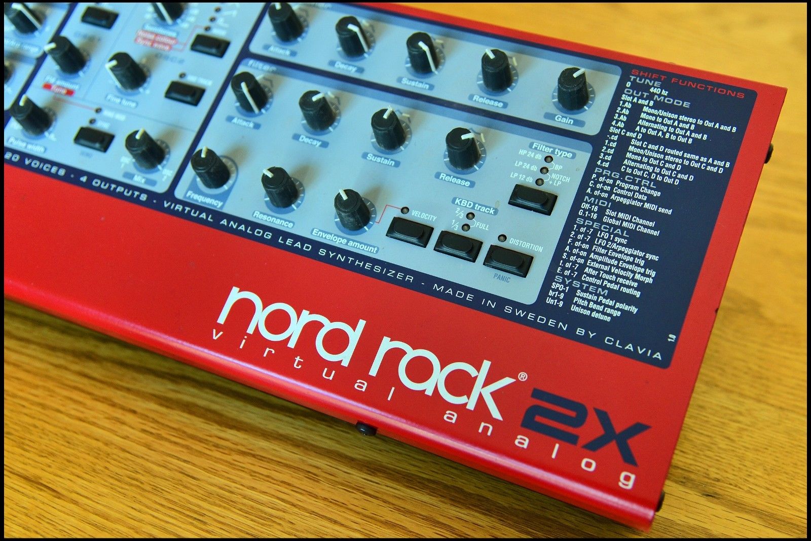 MATRIXSYNTH: Clavia Nord Rack 2X Synthesizer