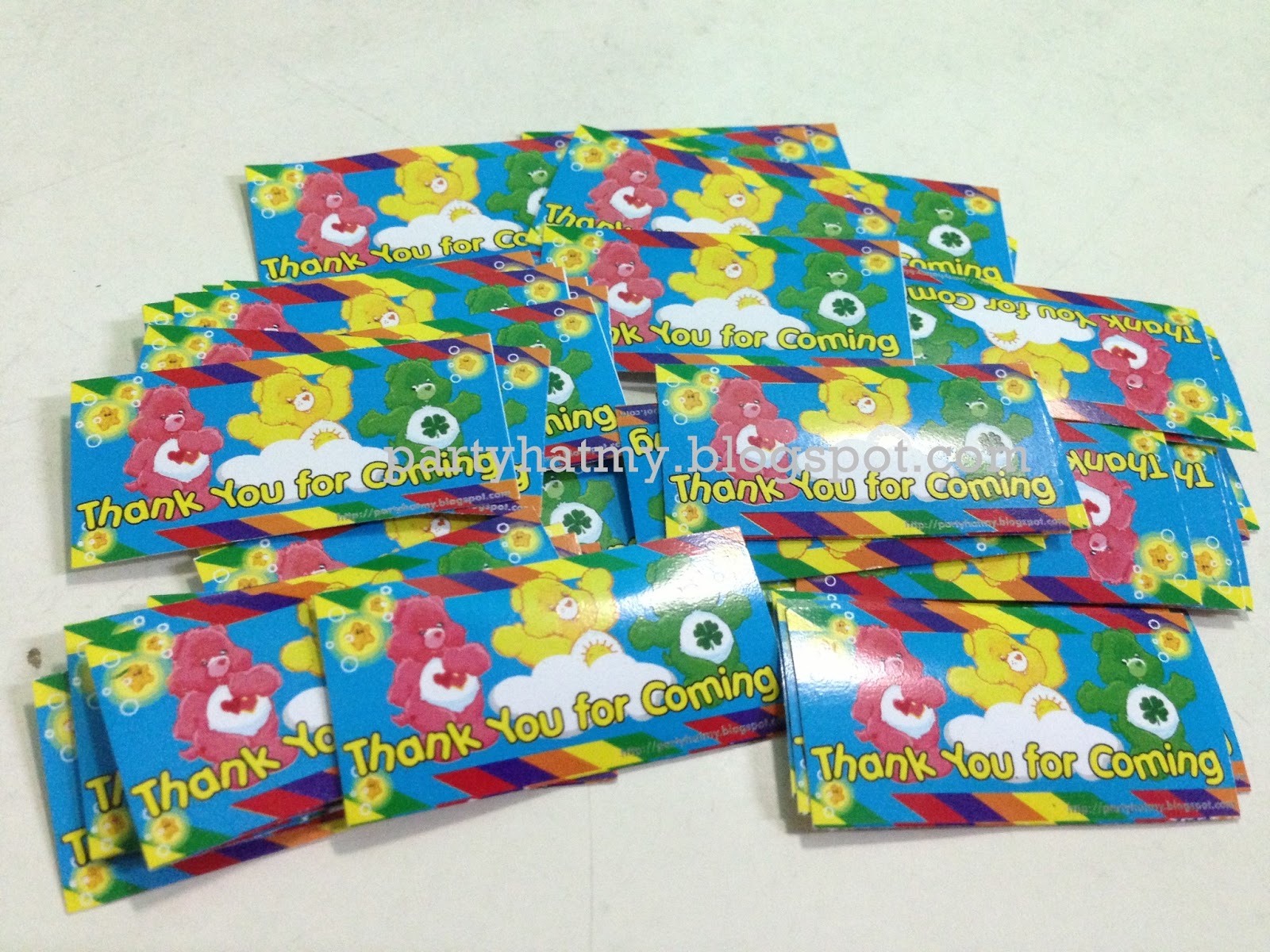 Party Hat: Care bears theme Party