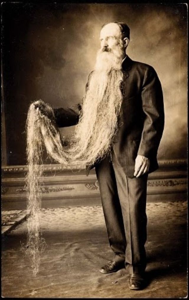 16 Awesome Pictures of Long Beards in the Past That You Have Rarely ...