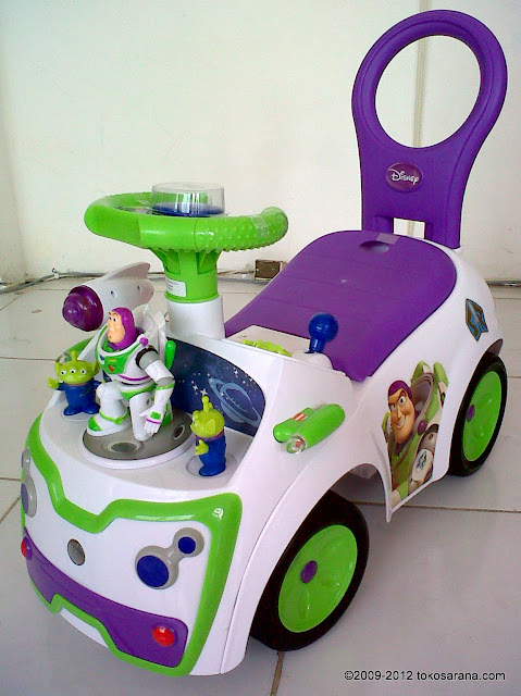 Mobil mainan lucu Disney Pixar Toy Story Buzz n' Friends Space Car ...