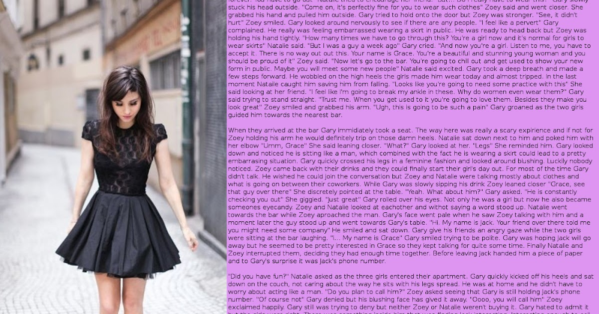 Marti's tg captions: First time out