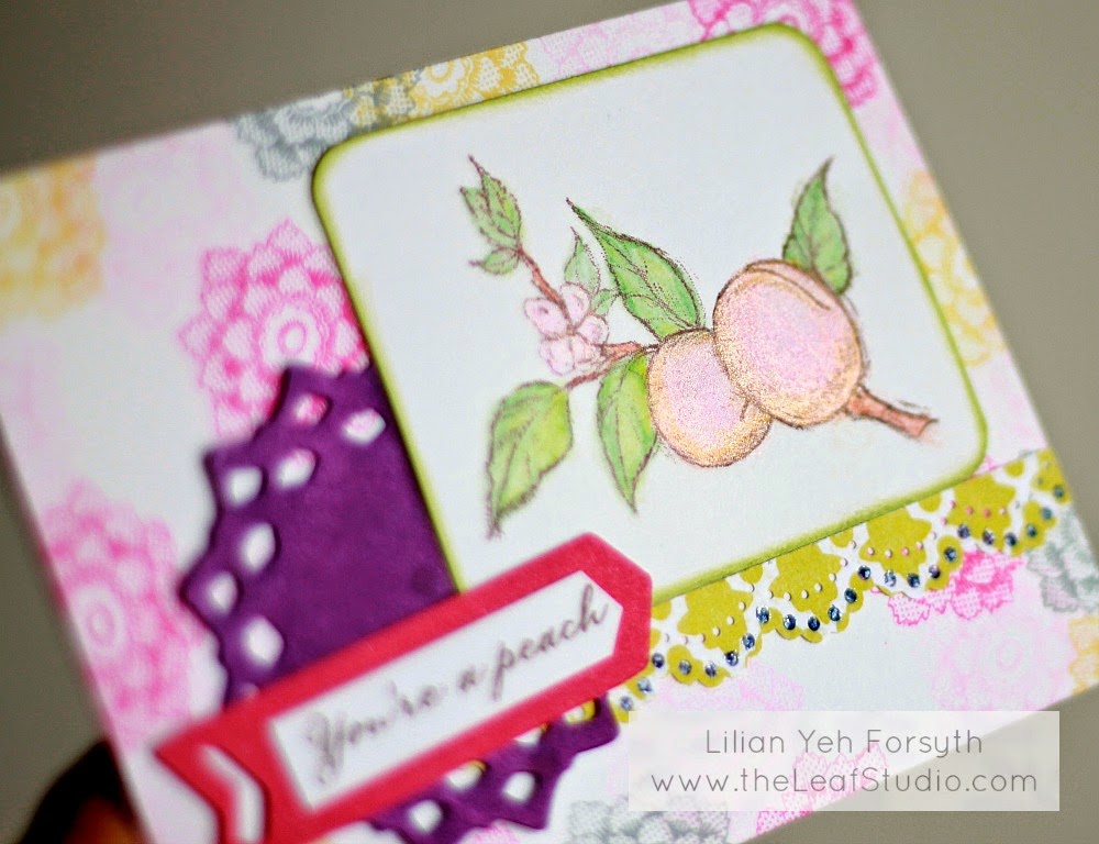 You're a Peach Card - The Leaf Studio