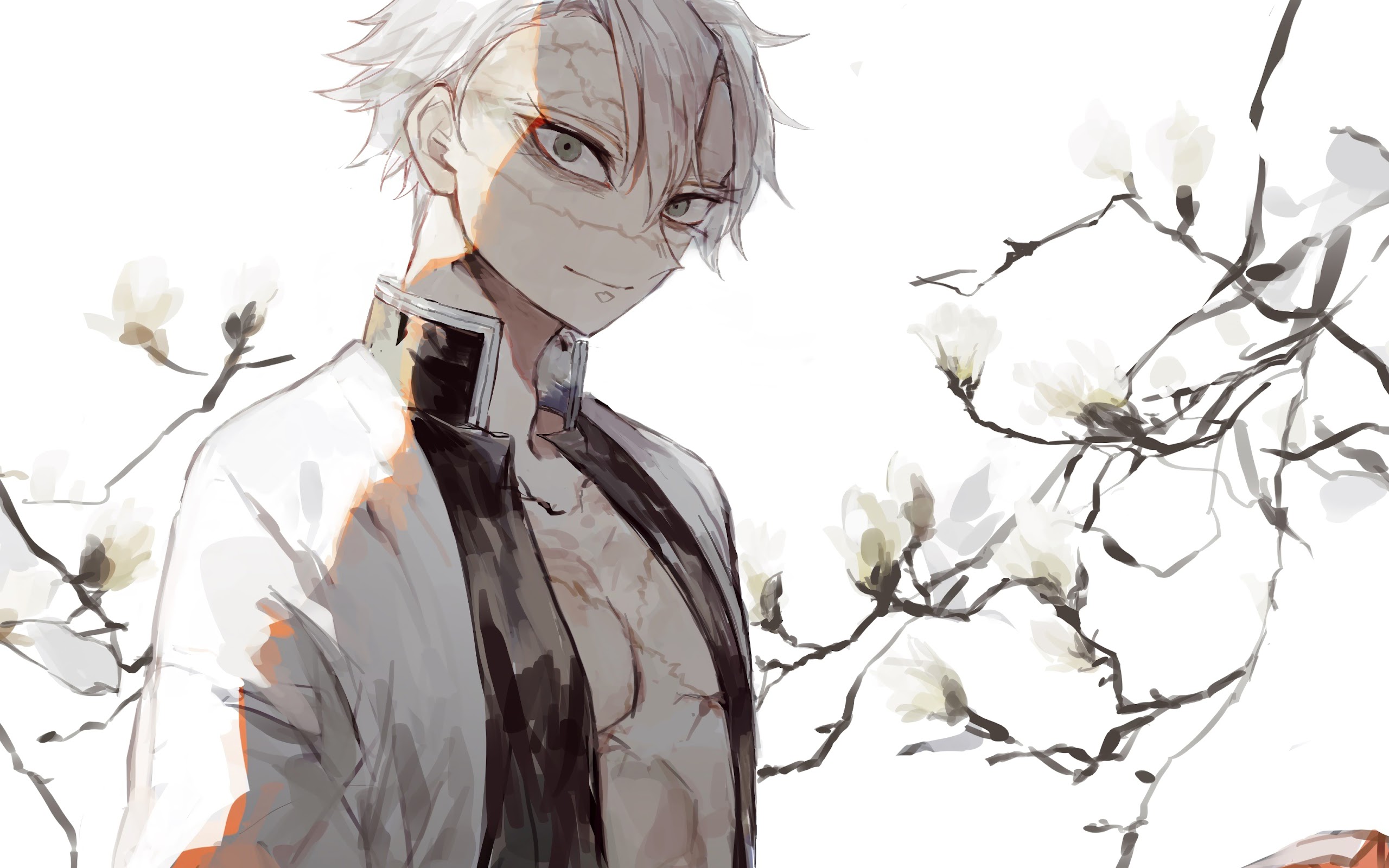 Sanemi Shinazugawa, Kimetsu No Yaiba, 4K, #43 Wallpaper PC Desktop