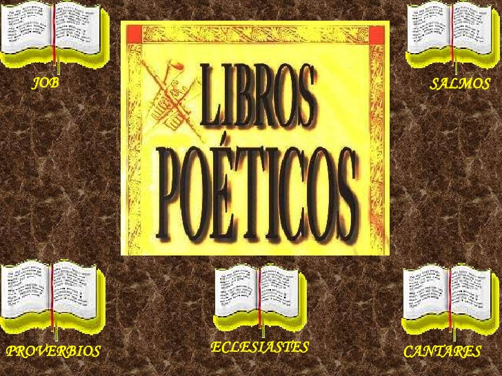 Seminarios: Junio 2, 2018 Libros Poéticos