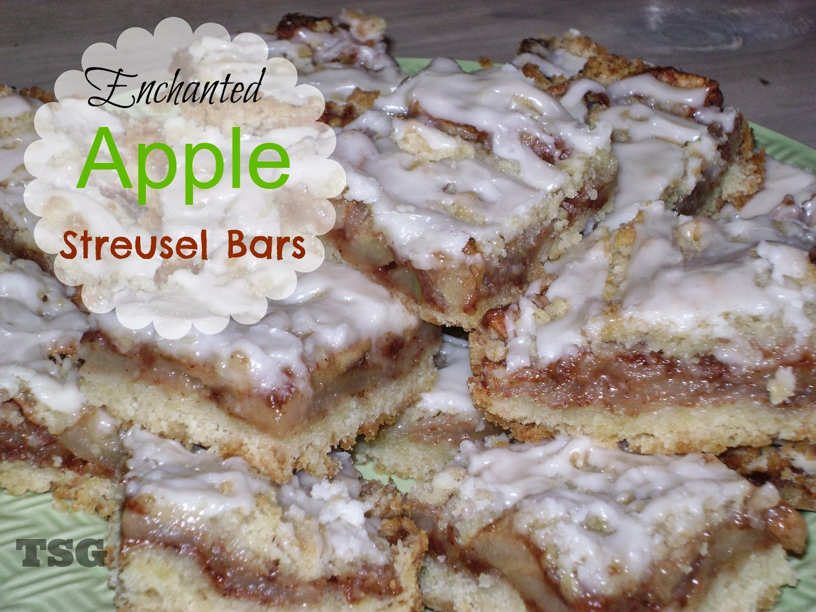 TSG: Enchanted Apple Streusel Bars