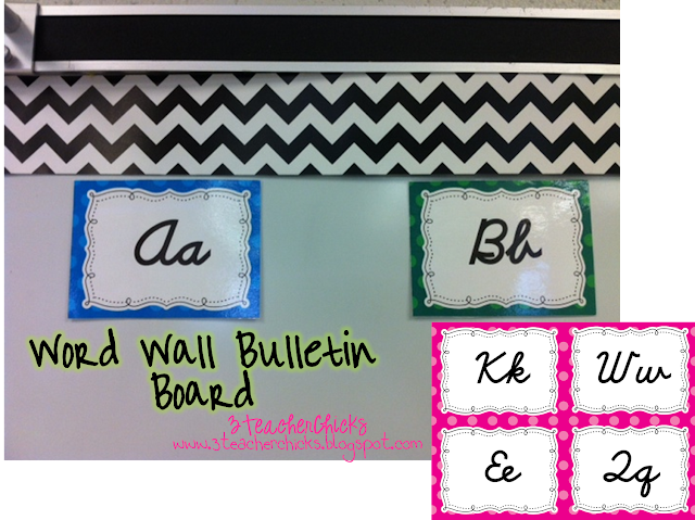 3 Teacher Chicks: Back to School Sale & Some FREE Classroom Decor