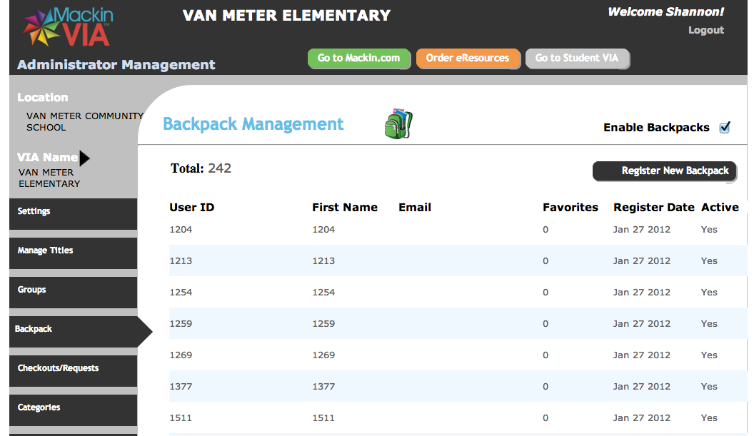 The Library Voice: Getting Our MackinVIA Backpacks Ready To Fill Up On ...