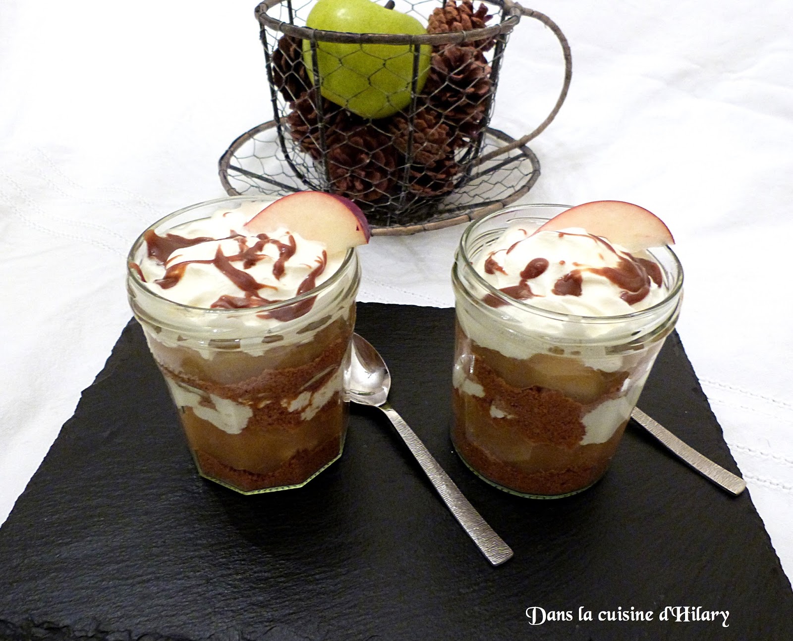 Dans la cuisine d'Hilary: Verrine gourmande aux pommes, spéculoos ...