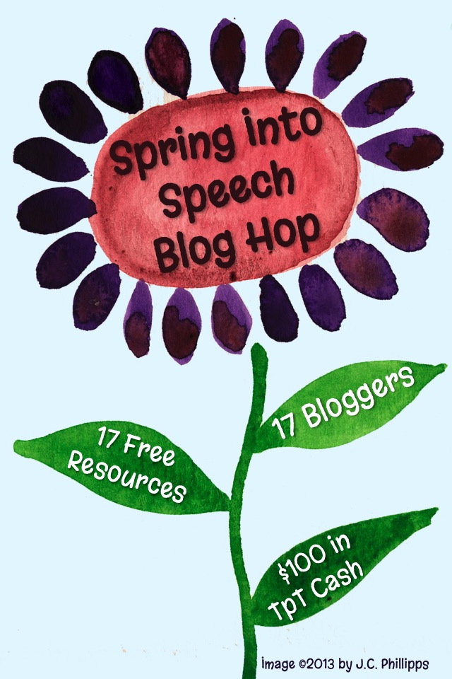 The Speech Ladies: Spring Into Speech Blog Hop