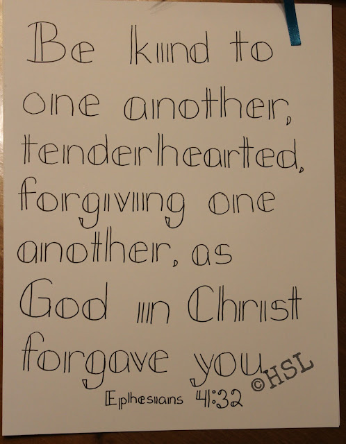 Home Sweet Life: Scripture Writing 101 ~ a tutorial