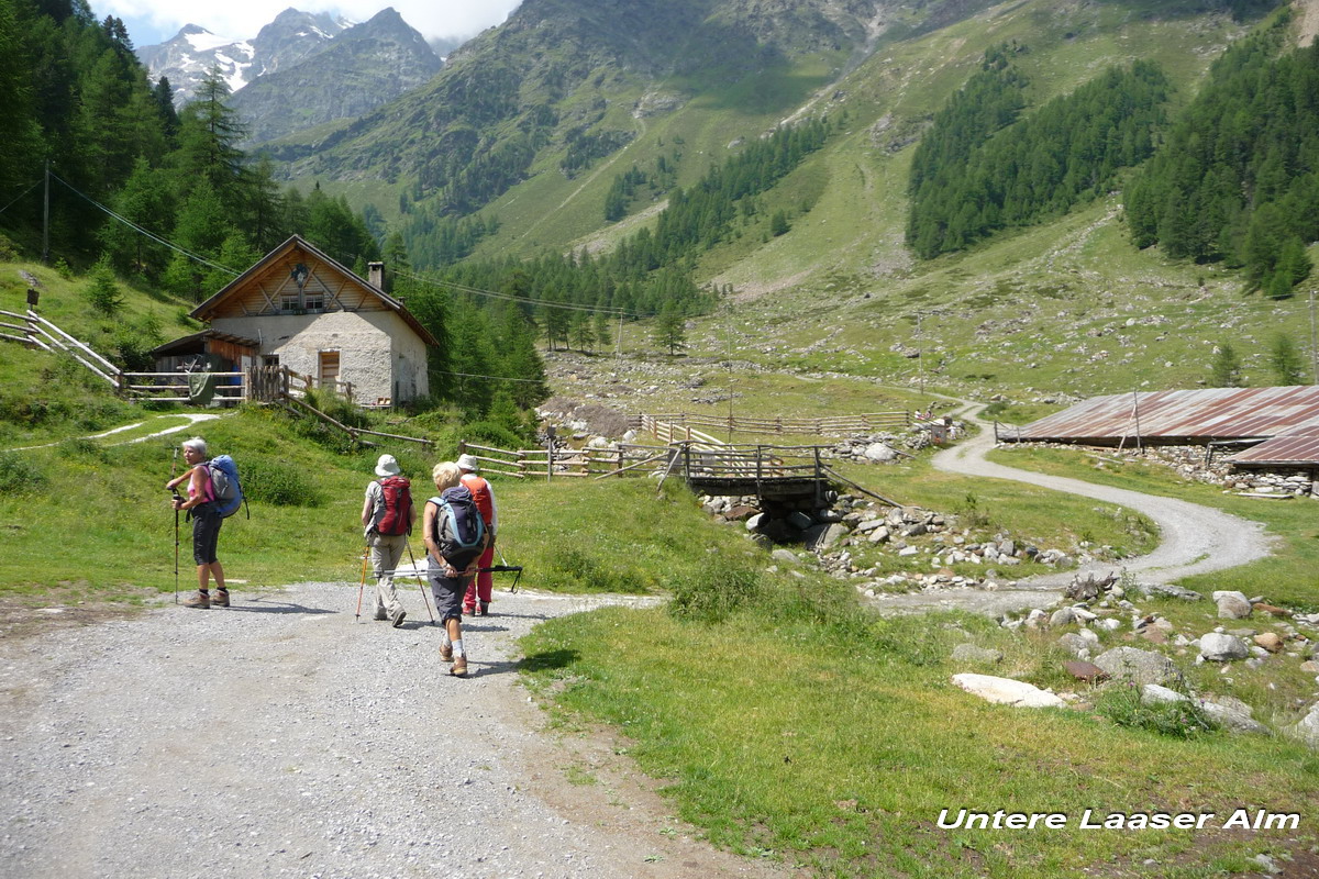 Fernando Gardini: Malga Lasa di Sopra (Obere Laaser Alm)
