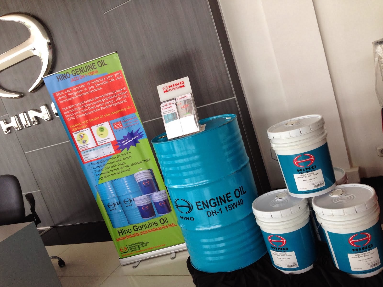 HINO sparepart: Hino Genuine Oil (HGO)