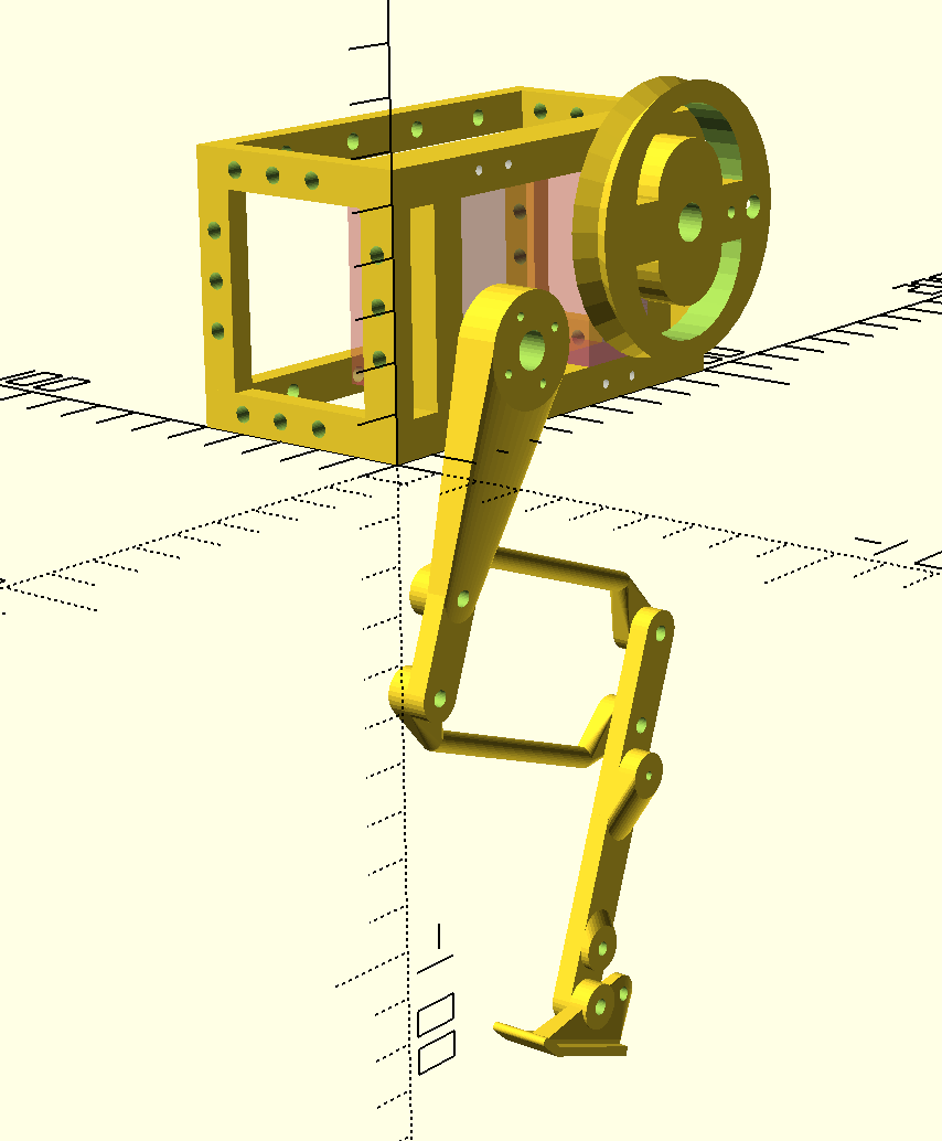 Totally Not Evil Robot Army: Mojo2 (#15) - Leg CAD Design and Actual ...
