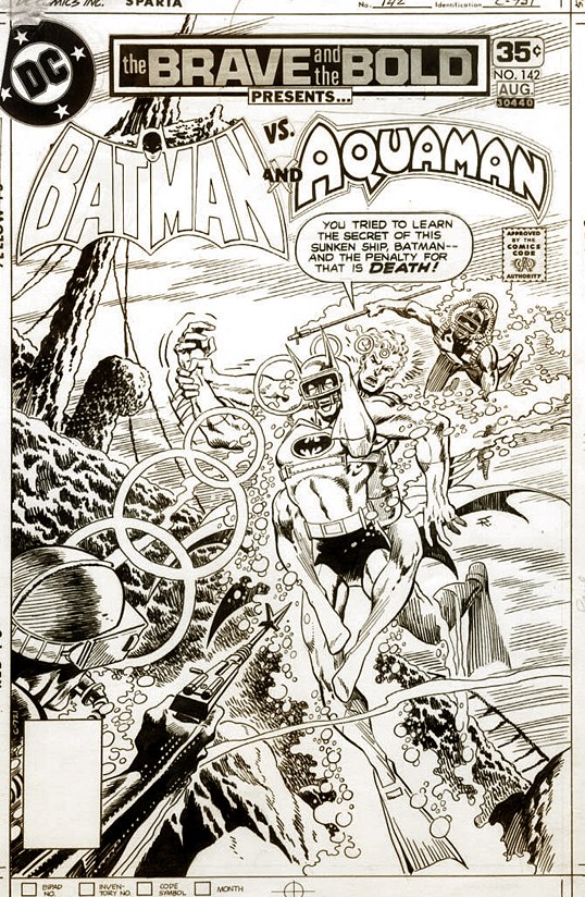 Saved From The Paper Drive: Original cover art-Jim Aparo