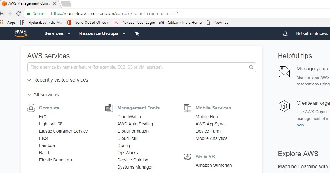 Netsoftmate Technical Blog : How to find Hostname from AWS console