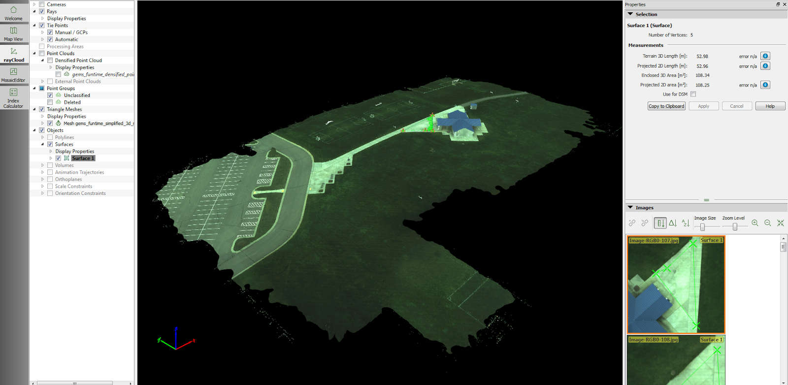 Unmaned Aerial Systems : Using Pix4D Software