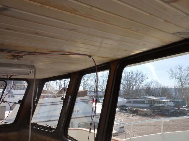 Conall's Boat Build: Ceilings