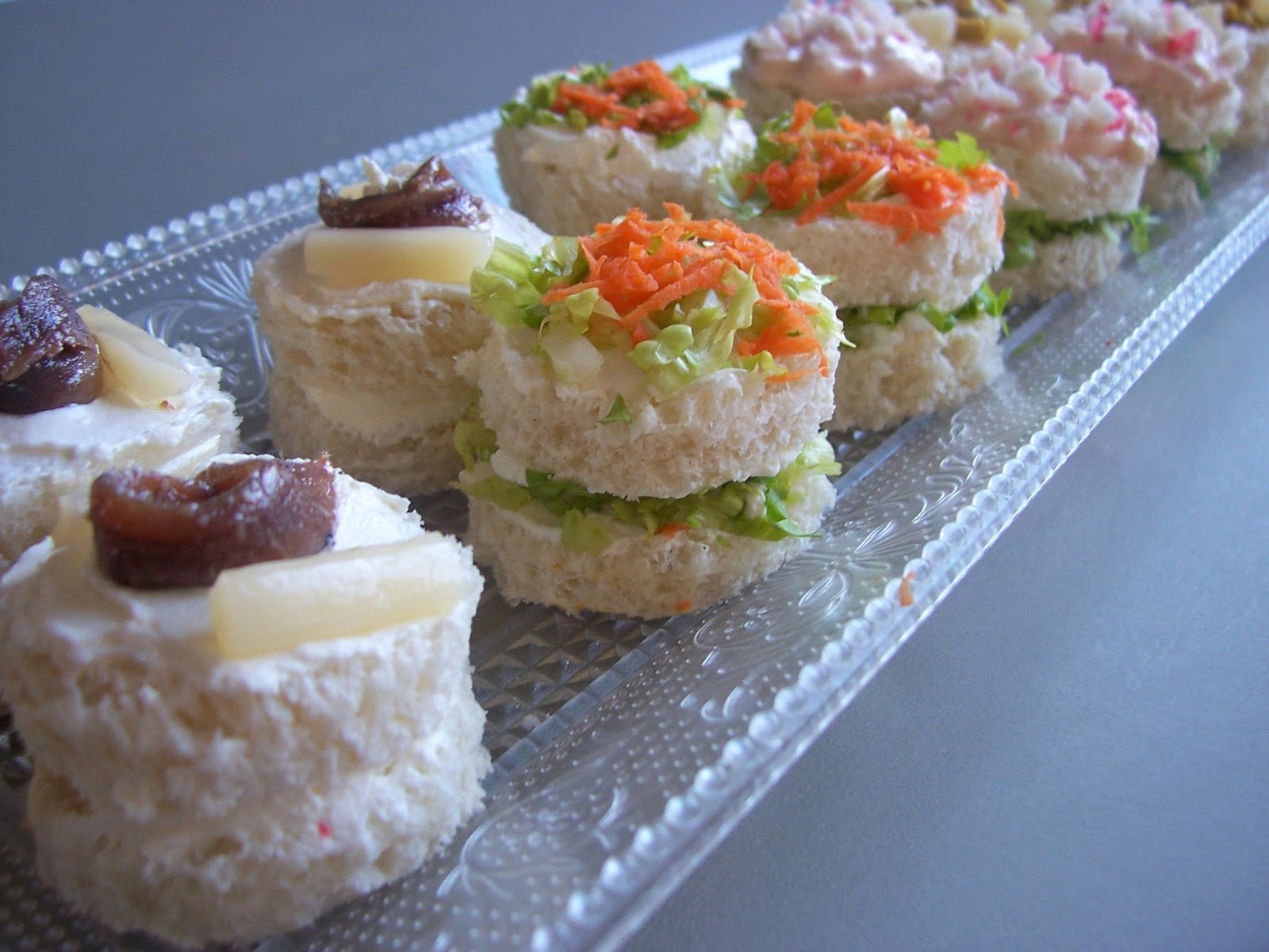 Una pincelada en la cocina: canapés variados