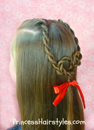 Valentine's Day Hairstyles, Sweetheart Braid | Hairstyles For Girls ...