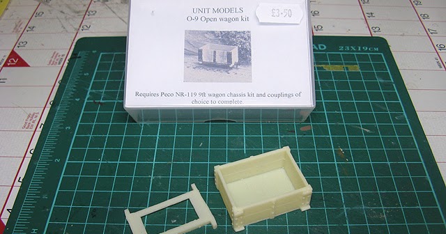 O9 Modeller: Building a Unit Models wagon kit - 1
