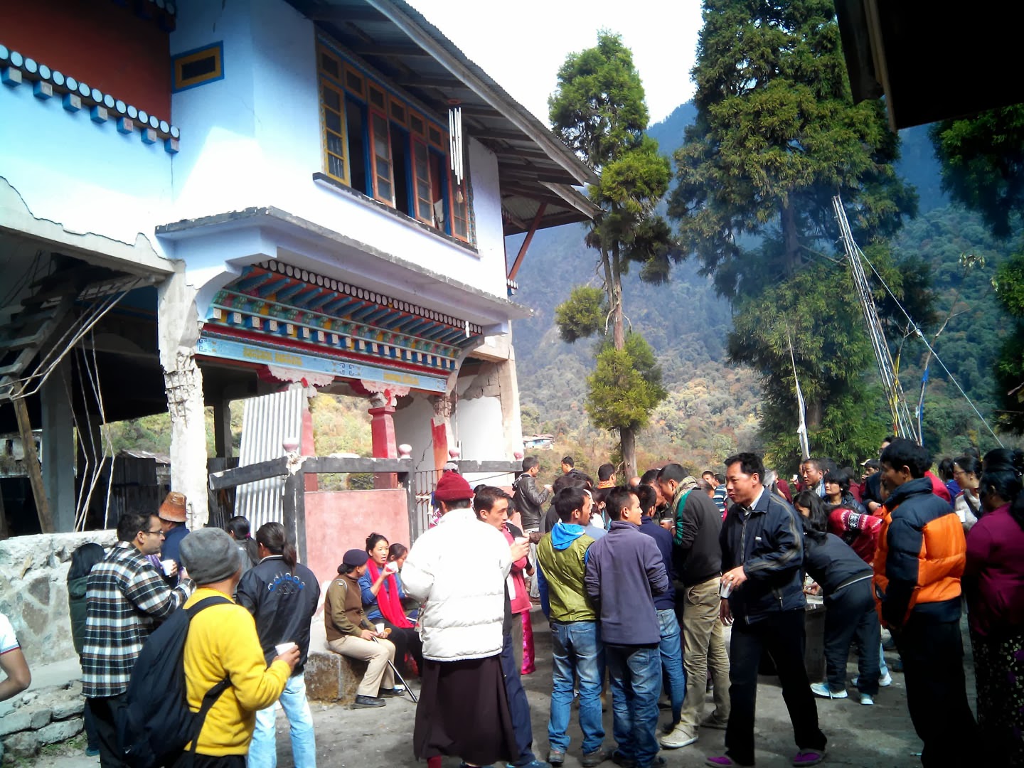 Sikkim NOW!: Triennial Khamsel ceremony concludes at Tholung monastery ...
