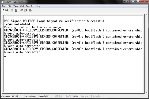 My Network Lab: Upgrading a Cisco ASR 920 Router