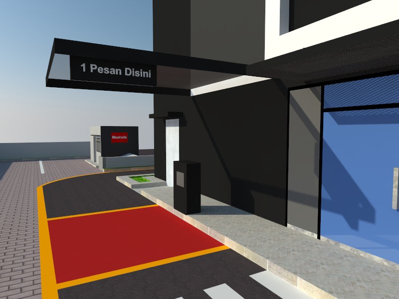 McDonald's Cibiru Bandung dalam Sketsa by Azis JS ~ Azisjs Blog ...