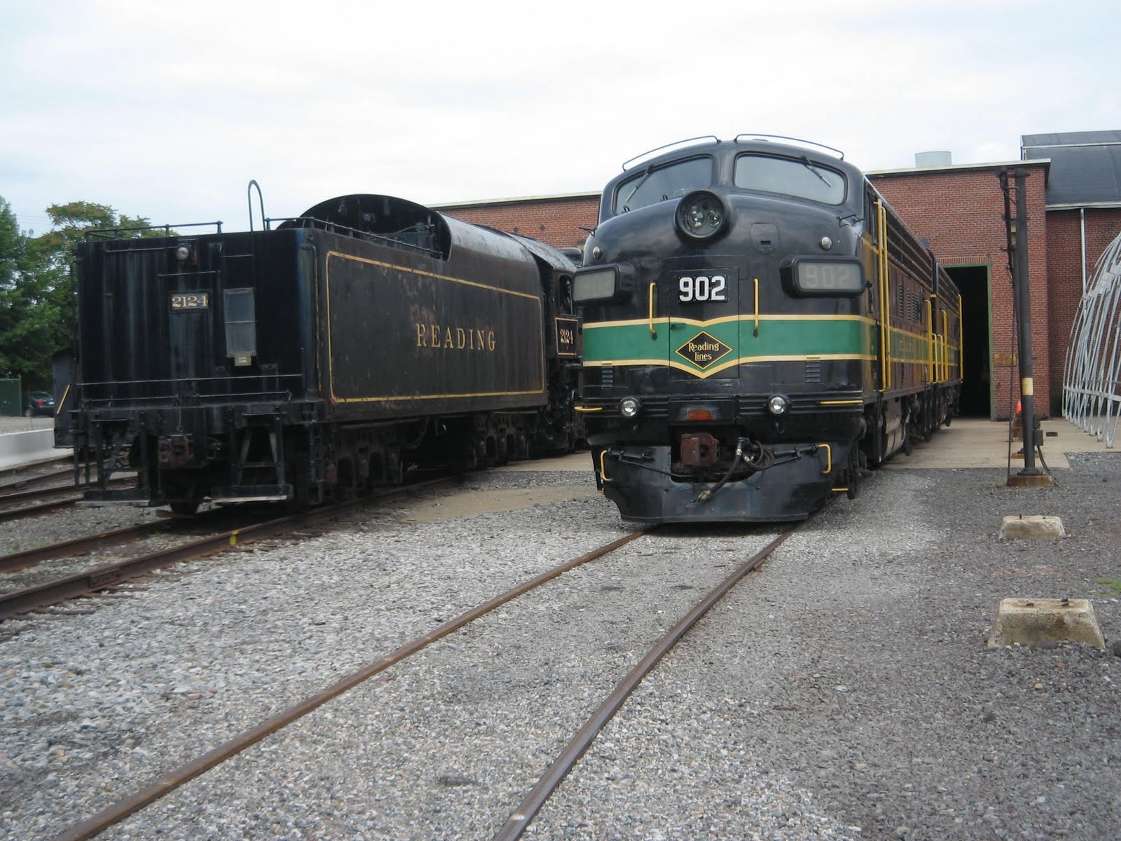 The Big Little Railroad Shop: Reading locomotives at Steamtown shops