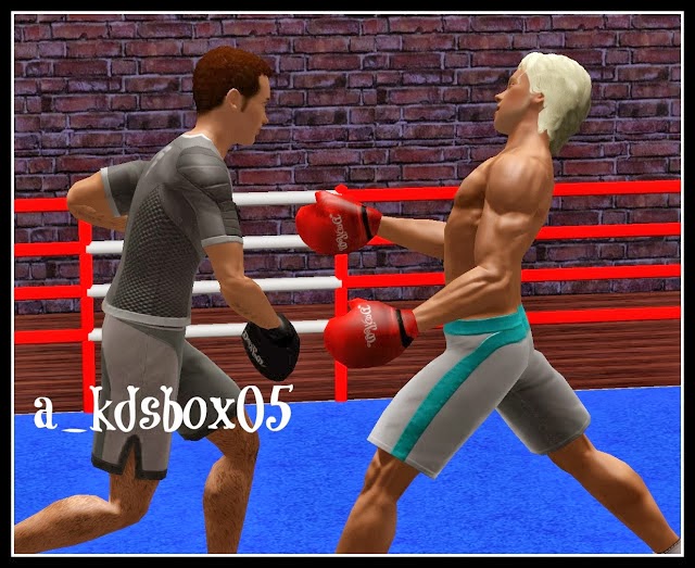 My Sims 3 Blog: Boxing Poses by Rated PG