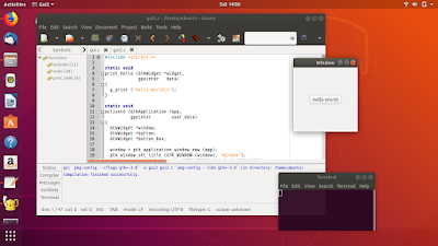Setup C/GTK+ Programming Tools on Ubuntu for Beginners