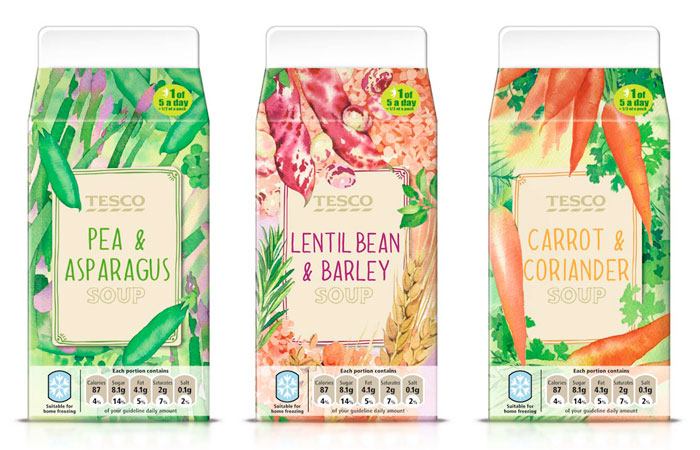 Tesco Fresh Soup – Packaging Of The World