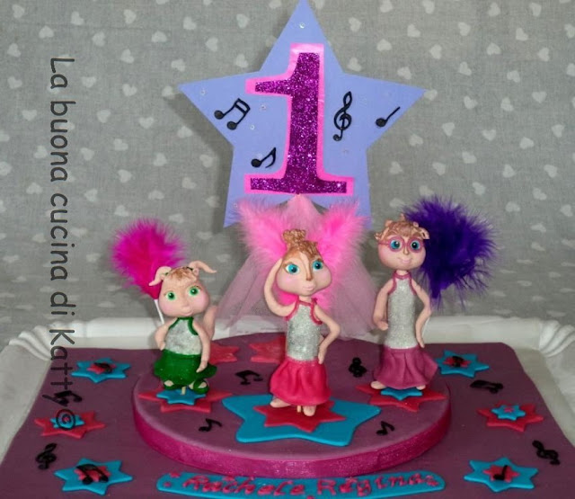 Katty's cakes - Le torte di Katty : The Chipettes Cake