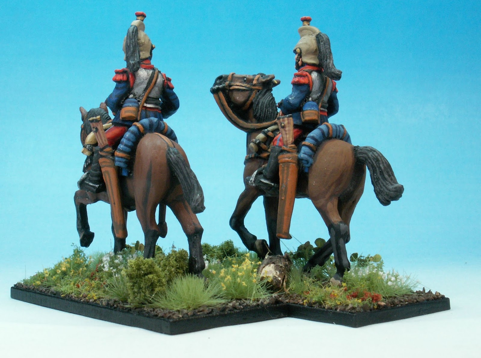 Over Open Sights: Great War Miniatures 1914 French Cuirassiers.