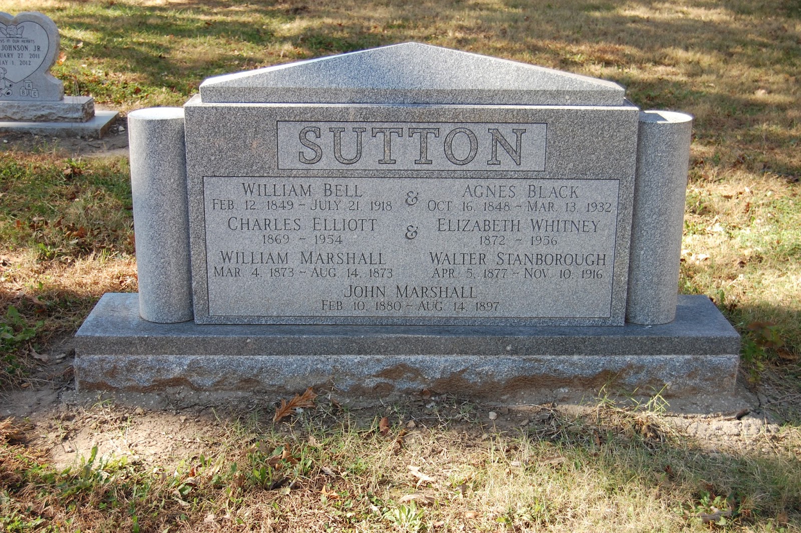 Random Walks in Time: Grave Matters: Walter Sutton