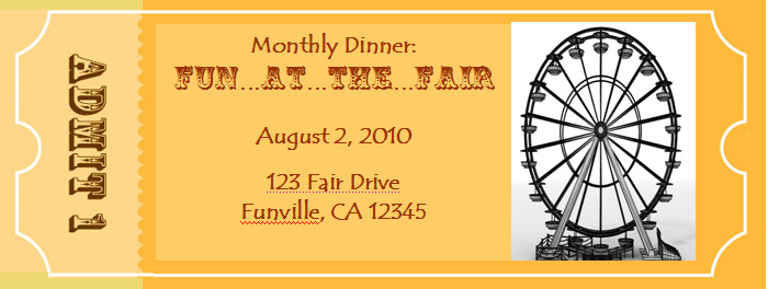 Invite and Delight: Fun at the Fair