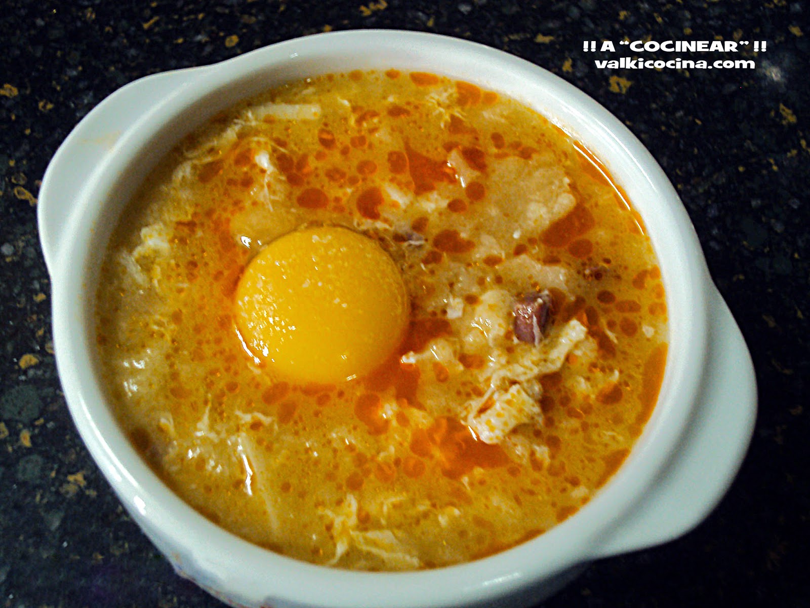 SOPA DE AJO | ¡¡A COCINEAR!! Recetas valkicocina.com
