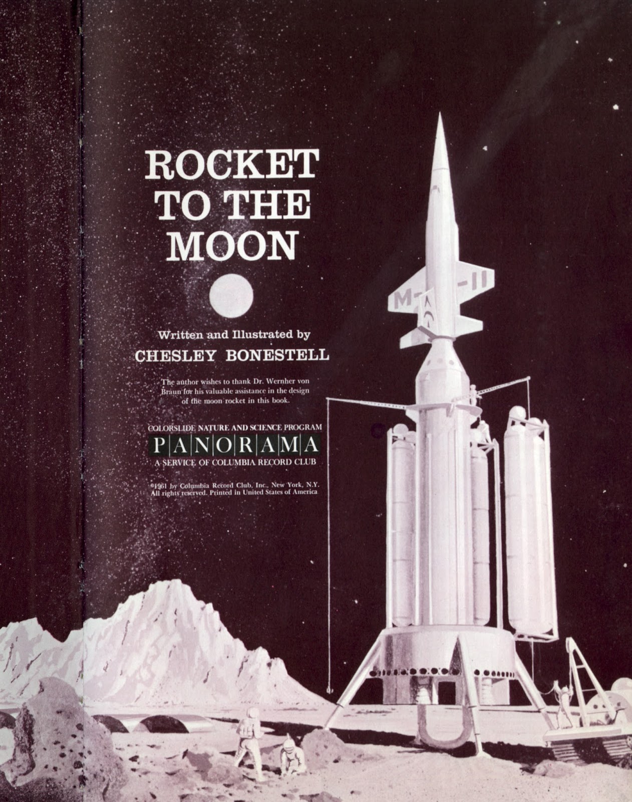 Dreams of Space - Books and Ephemera: A Rocket Trip to the Moon ...