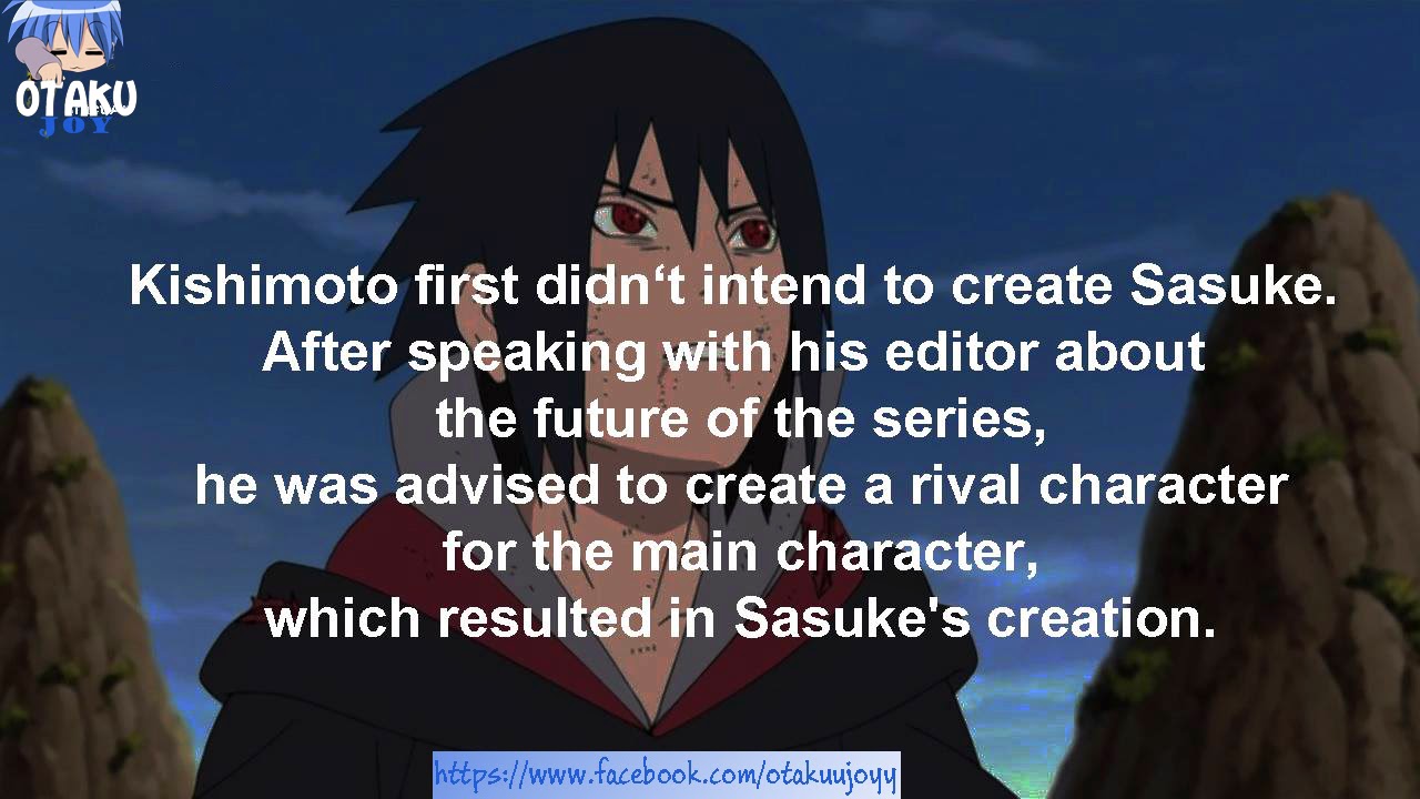 Sasuke's creation fact in Naruto series