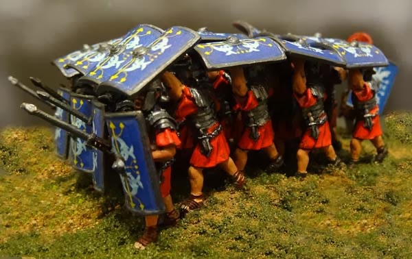 Land of the Lead: 28mm ROMAN TESTUDO