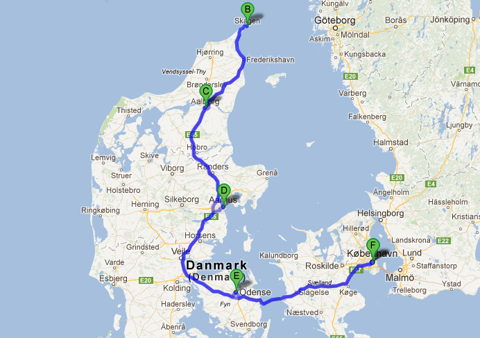 I lost myself in Wonderland...: Danish Tour y la ESN