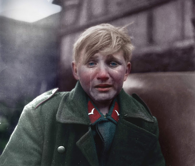 Colors for a Bygone Era: Colorized a photo of a 16-year old German Hans ...